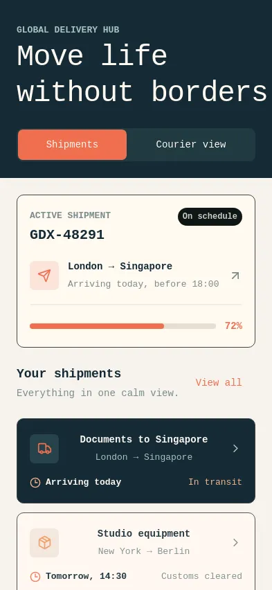 Global Delivery Hub