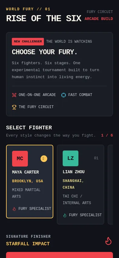World Fury: Arcade Rivals