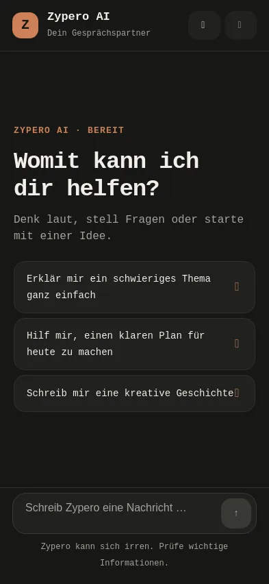 Zypero AI Chat