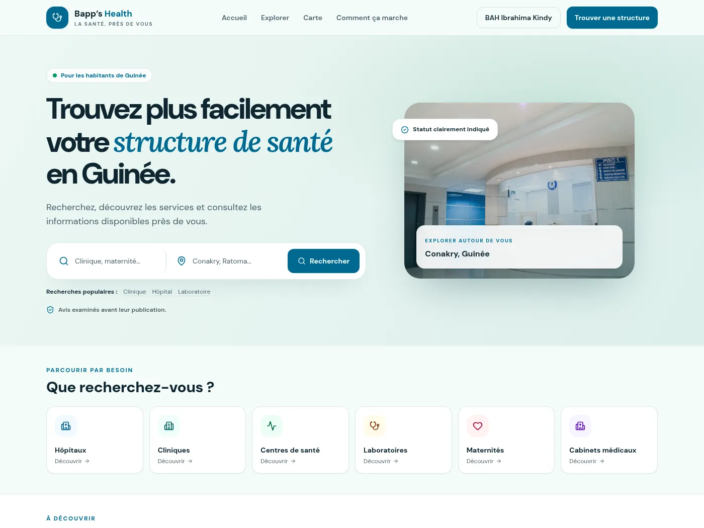 Bapp's Health Platform