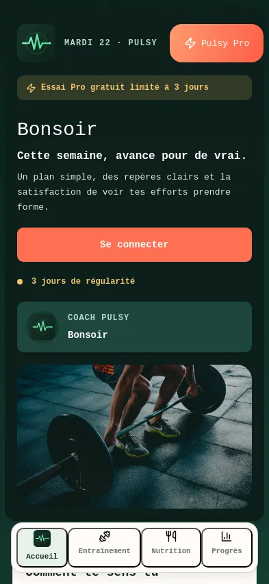 Pulsy Fitness Coach