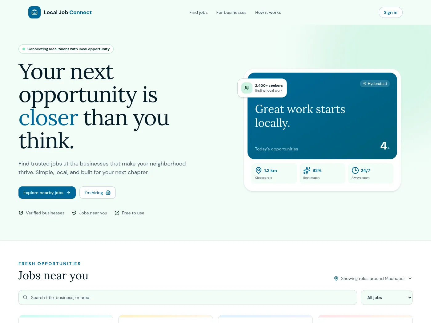 Local Job Connect
