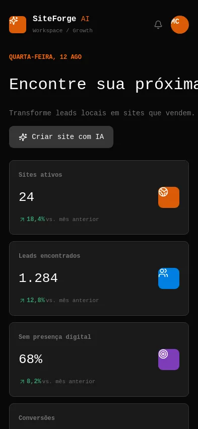 SiteForge AI Mobile