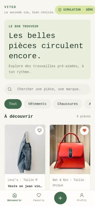 Vinted Demo Marketplace