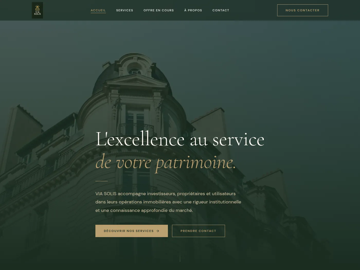 VIA SOLIS Prestige Site