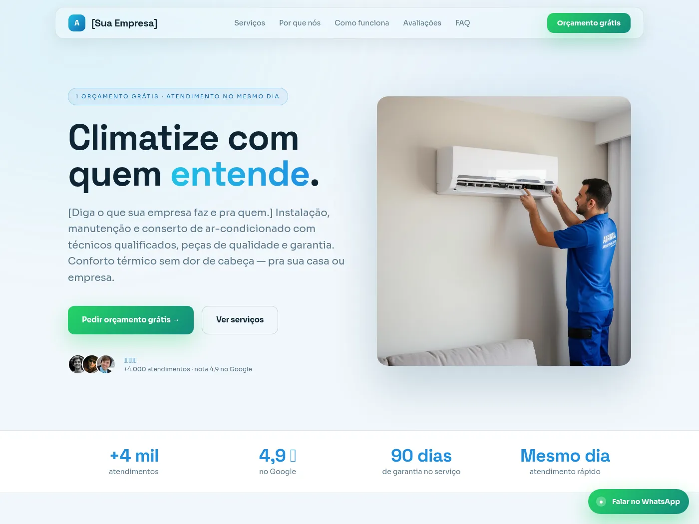 LP Ar-Condicionado — TurboSaaS