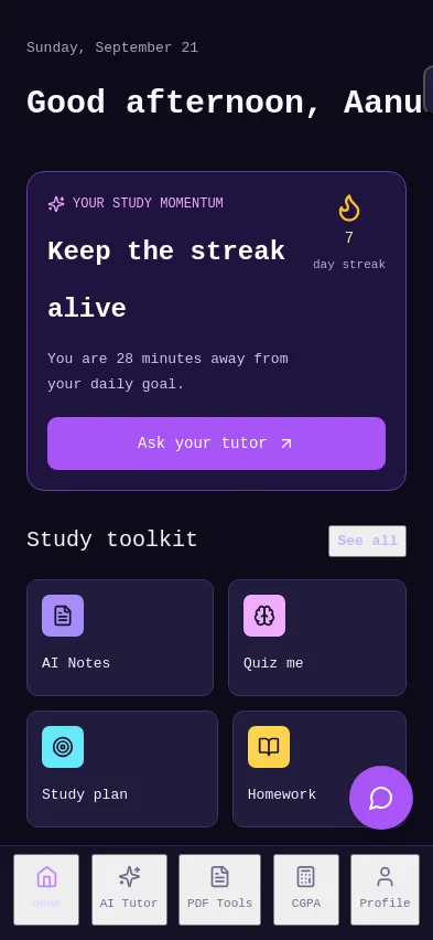 StudyMate NG—AI Student Suite