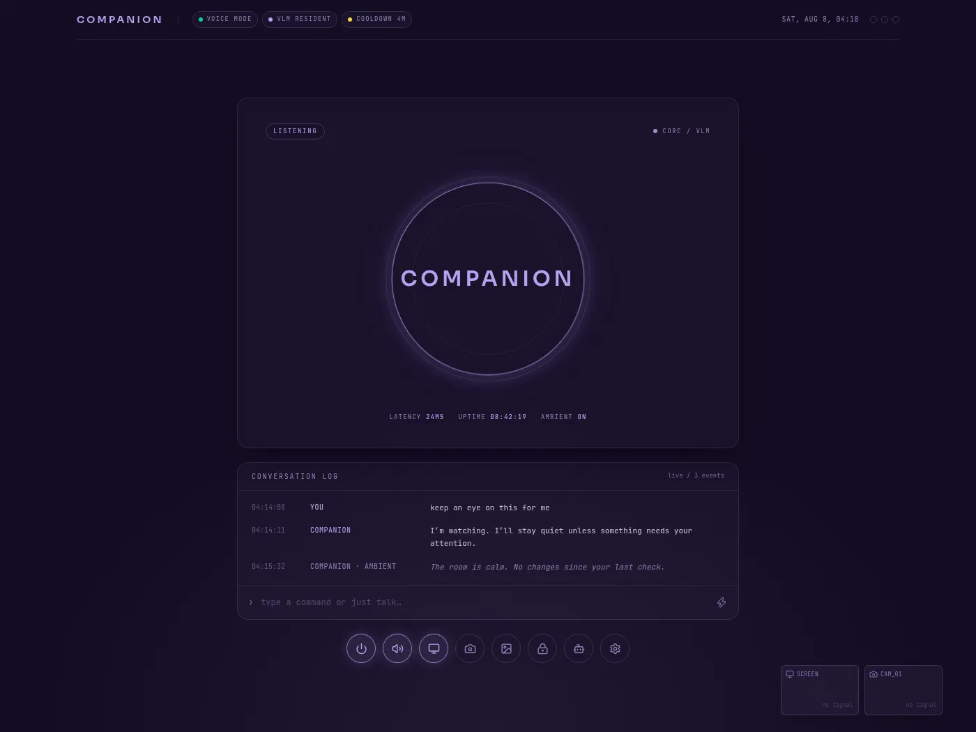 Companion AI Overlay