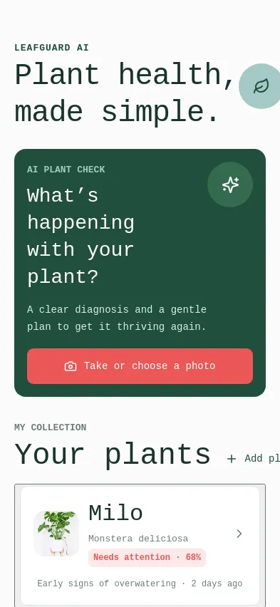 LeafGuard AI