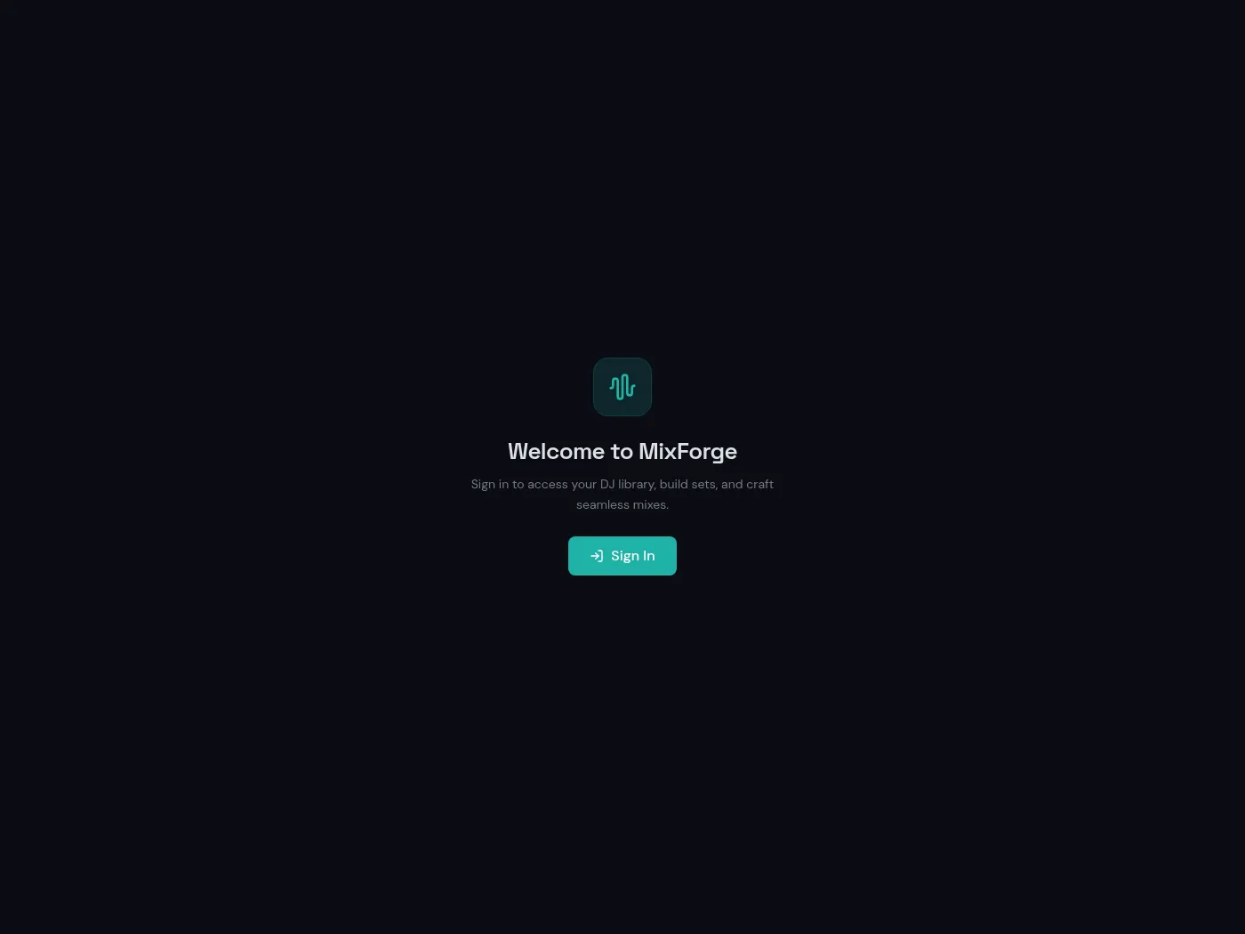 MixForge DJ Studio