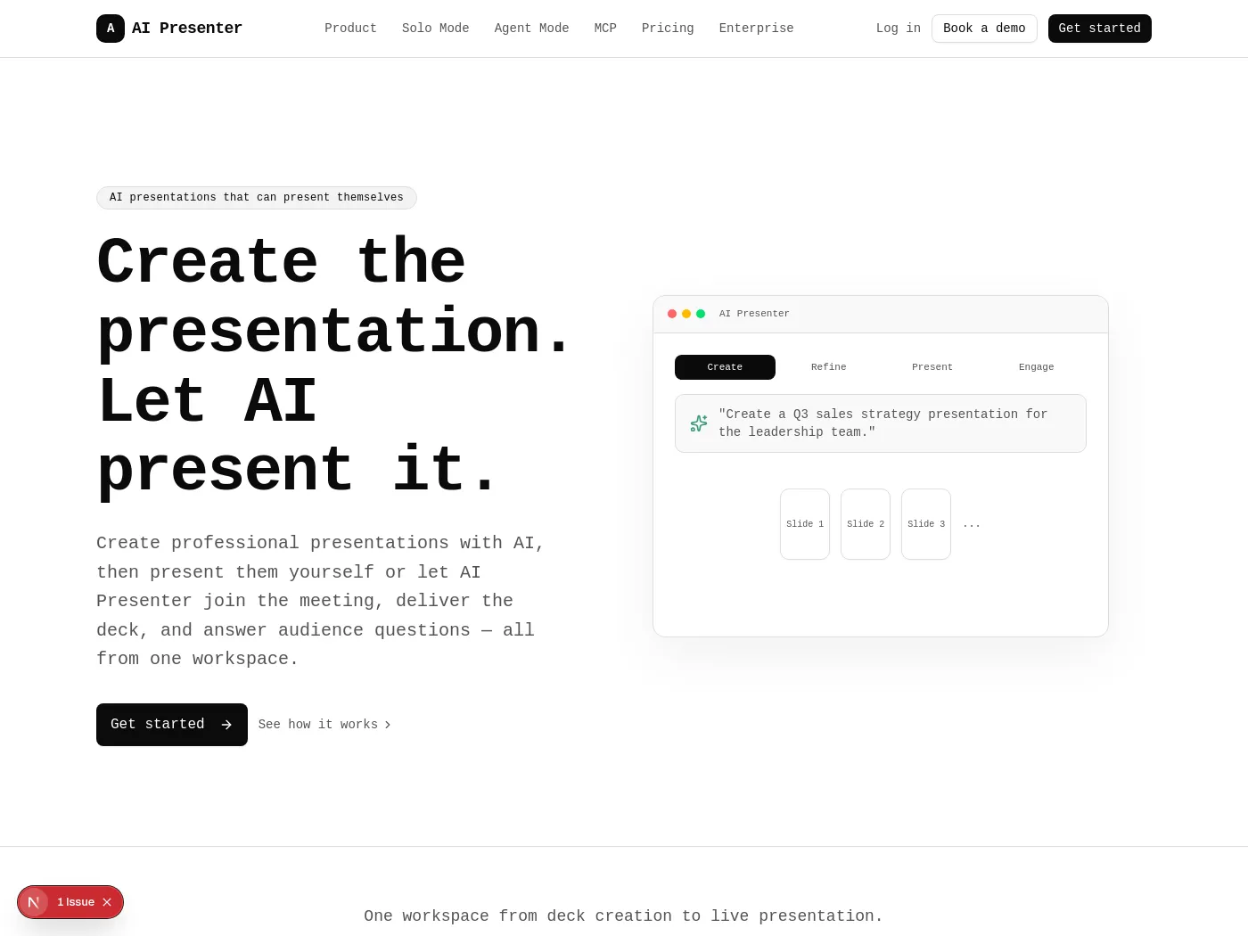 AI Presenter Rebrand