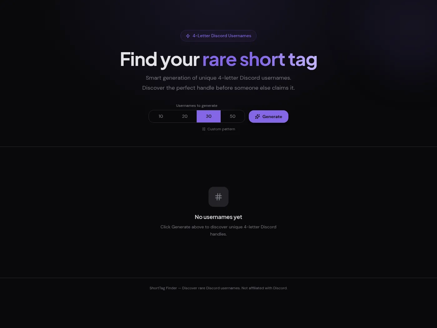 ShortTag Finder
