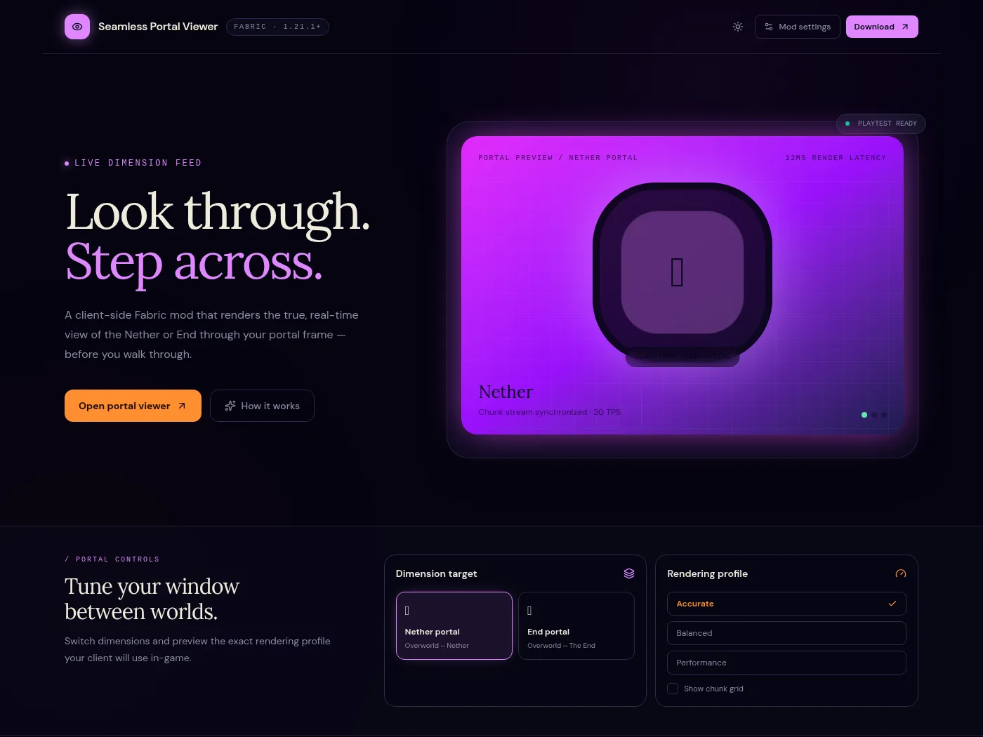 Seamless Portal Viewer