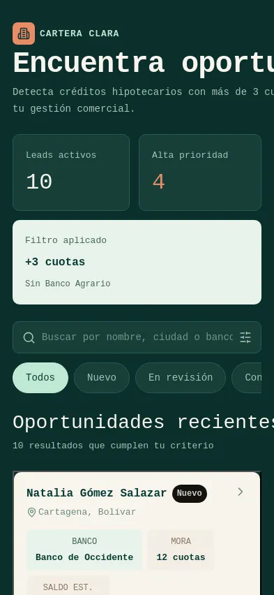 Colombian Loan Tracker