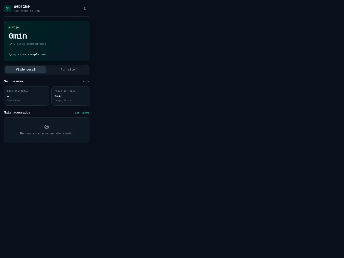 WebTime Tracker