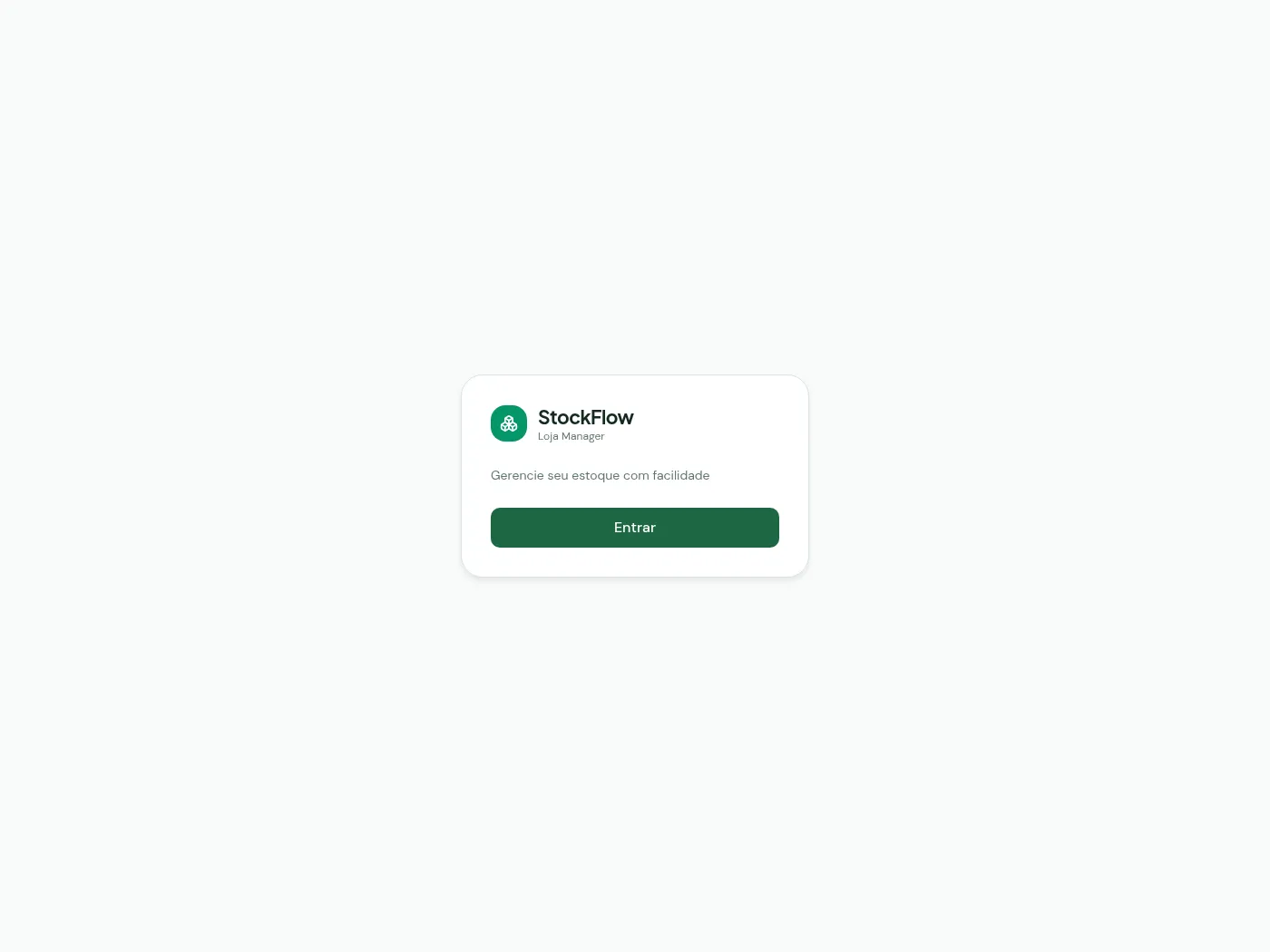 StockFlow Loja Manager