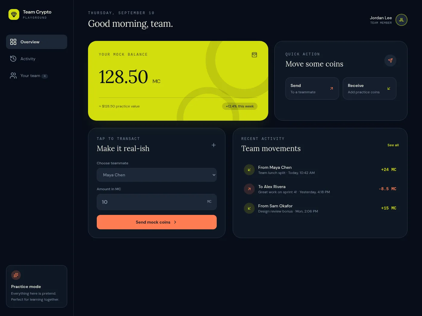 Team Crypto Playground