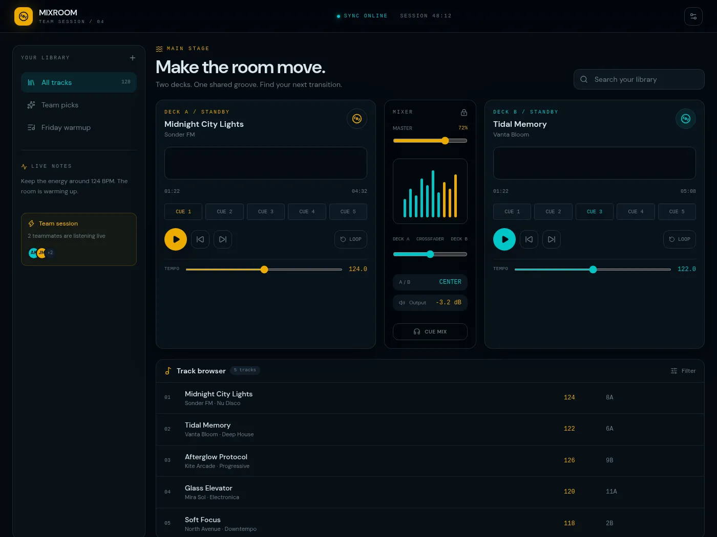 DJ Deck Simulator