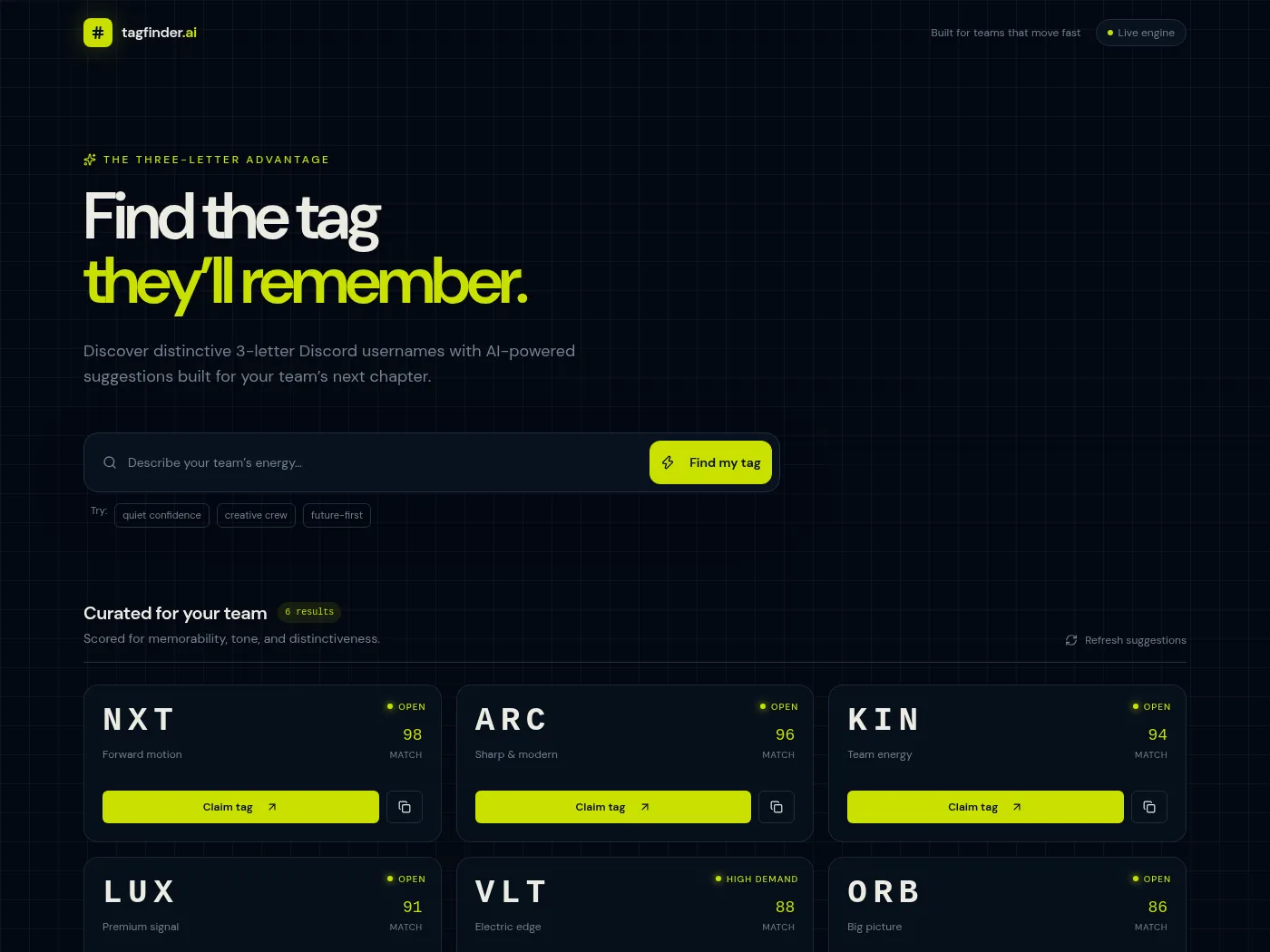 TagFinder AI