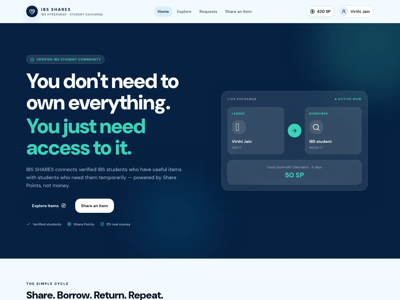 Interactive Web Replica