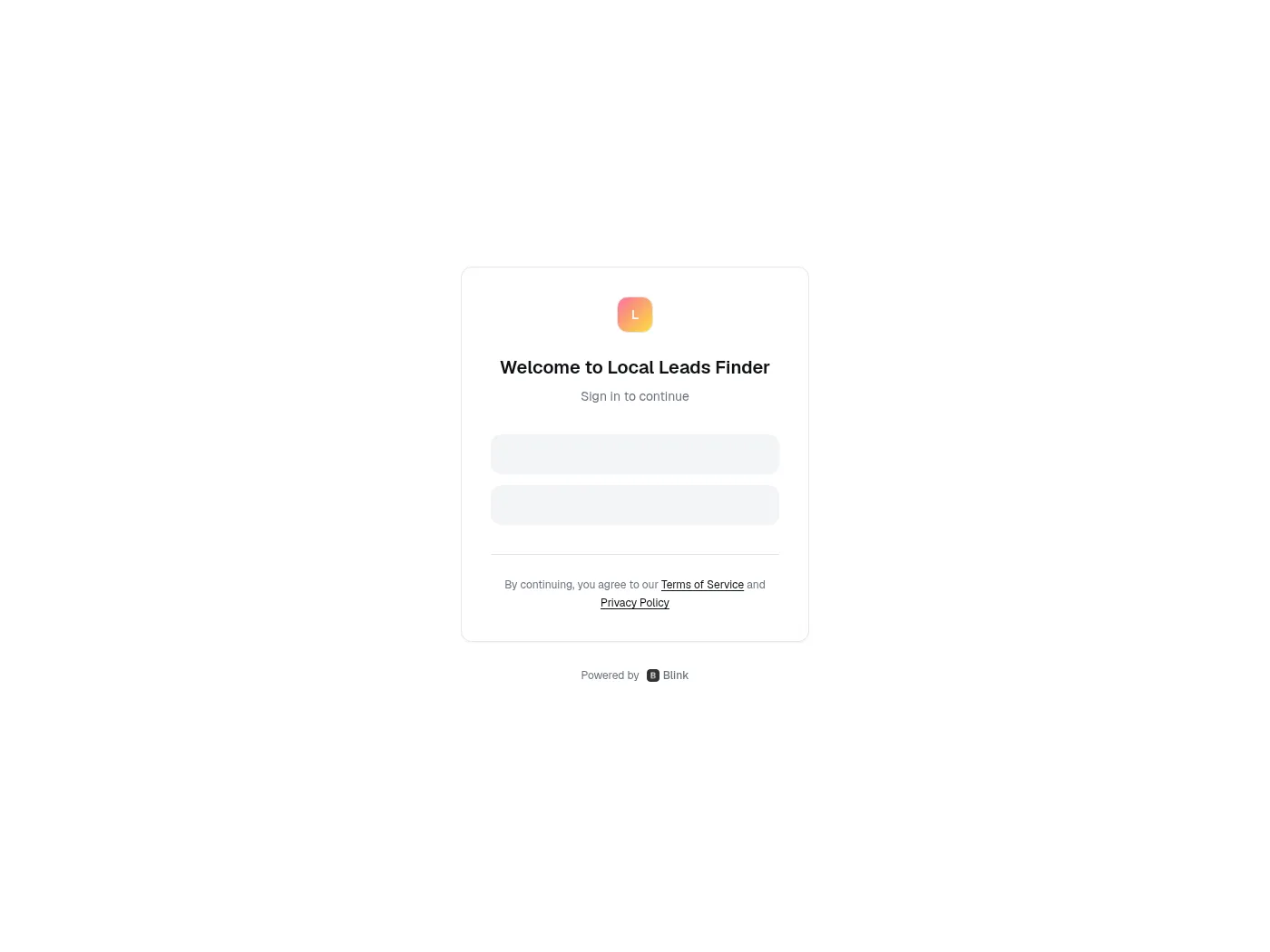 Local Leads Finder
