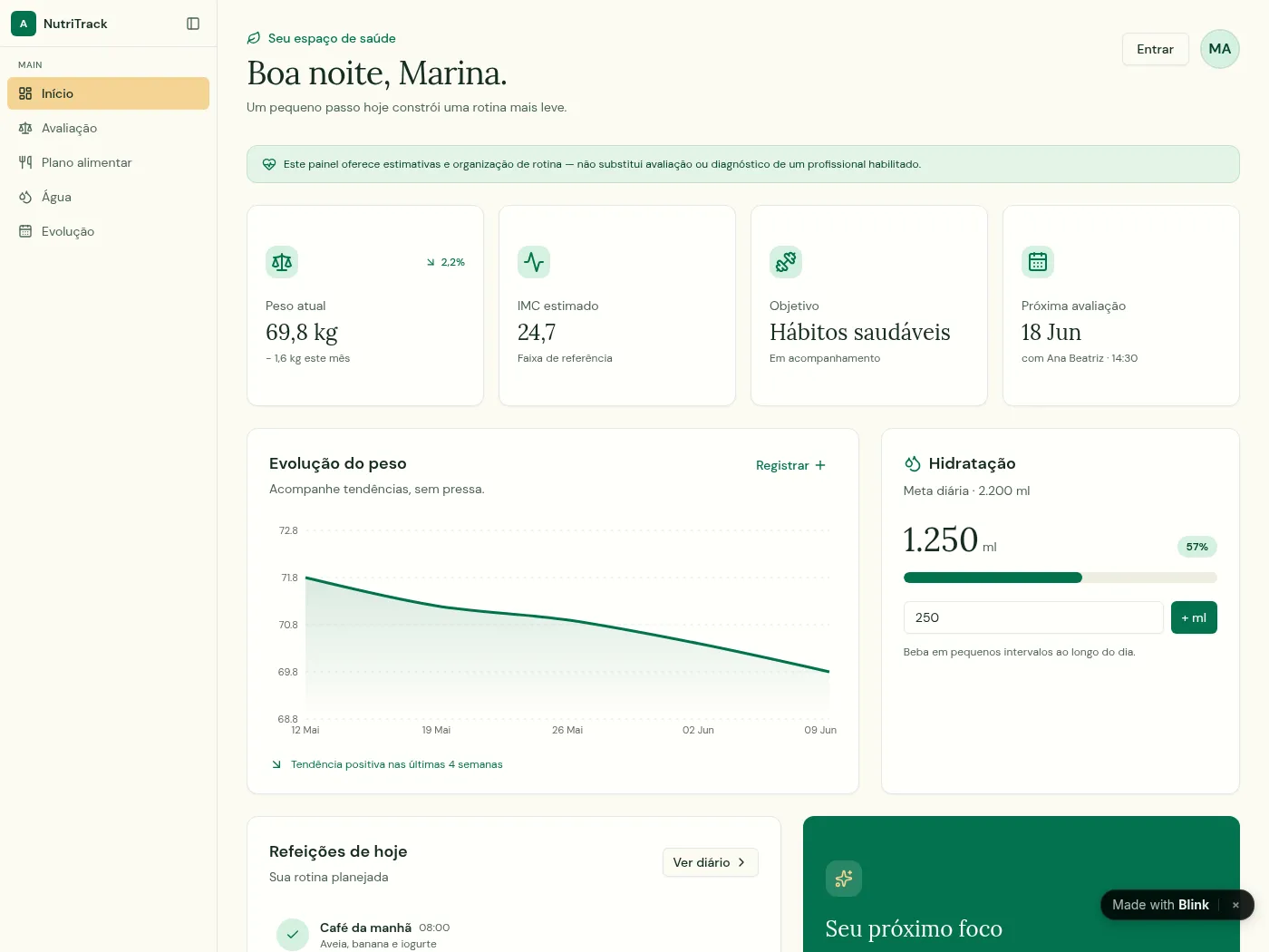 NutriTrack Pro