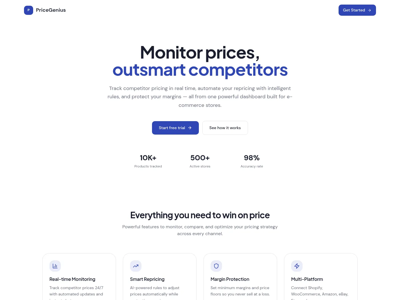PriceGenius SaaS