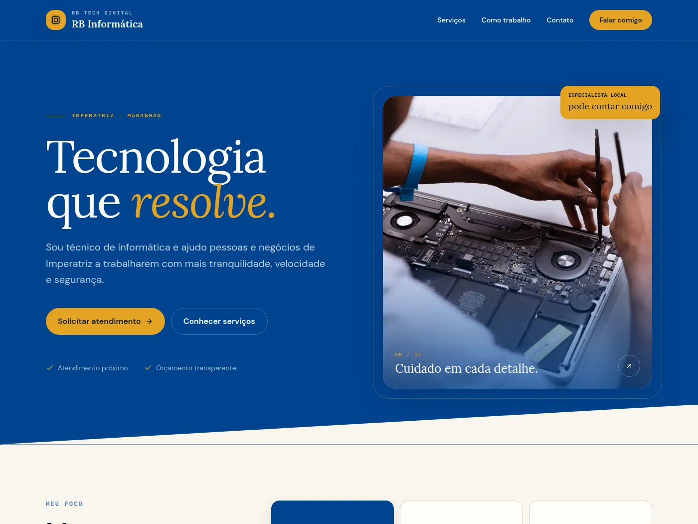 RB Informática Pro Page