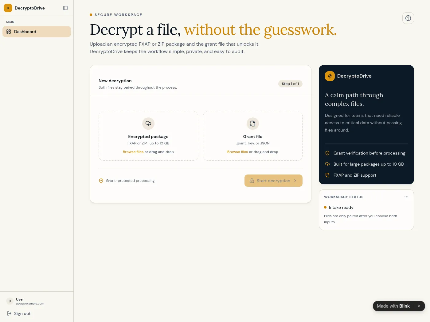 DecryptoDrive
