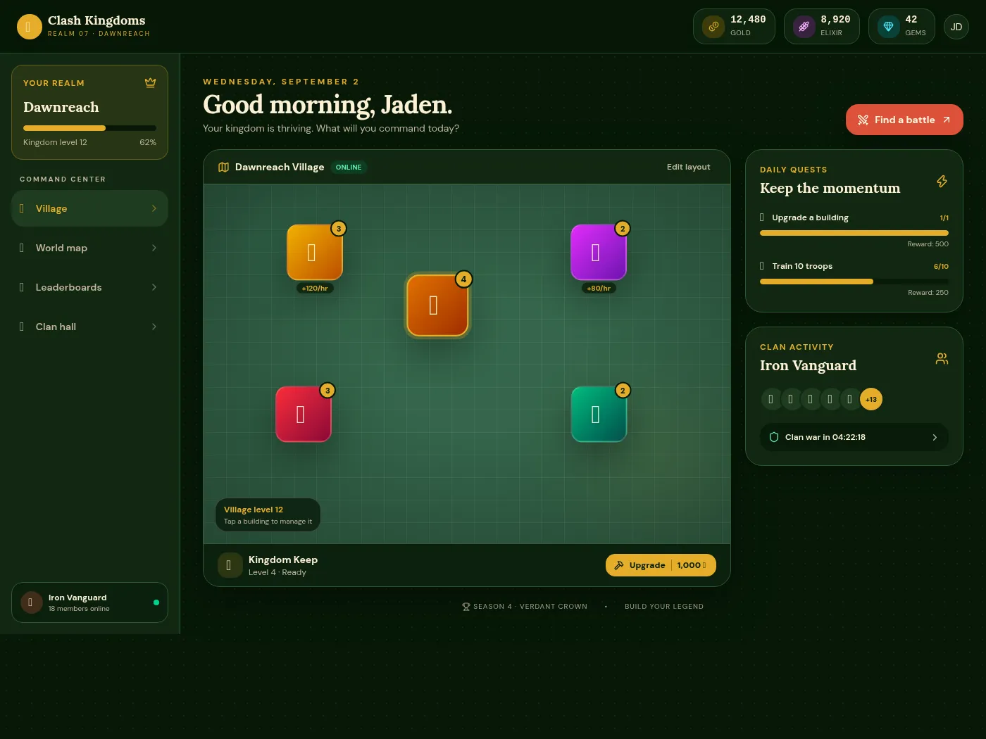 Clash Kingdoms Online