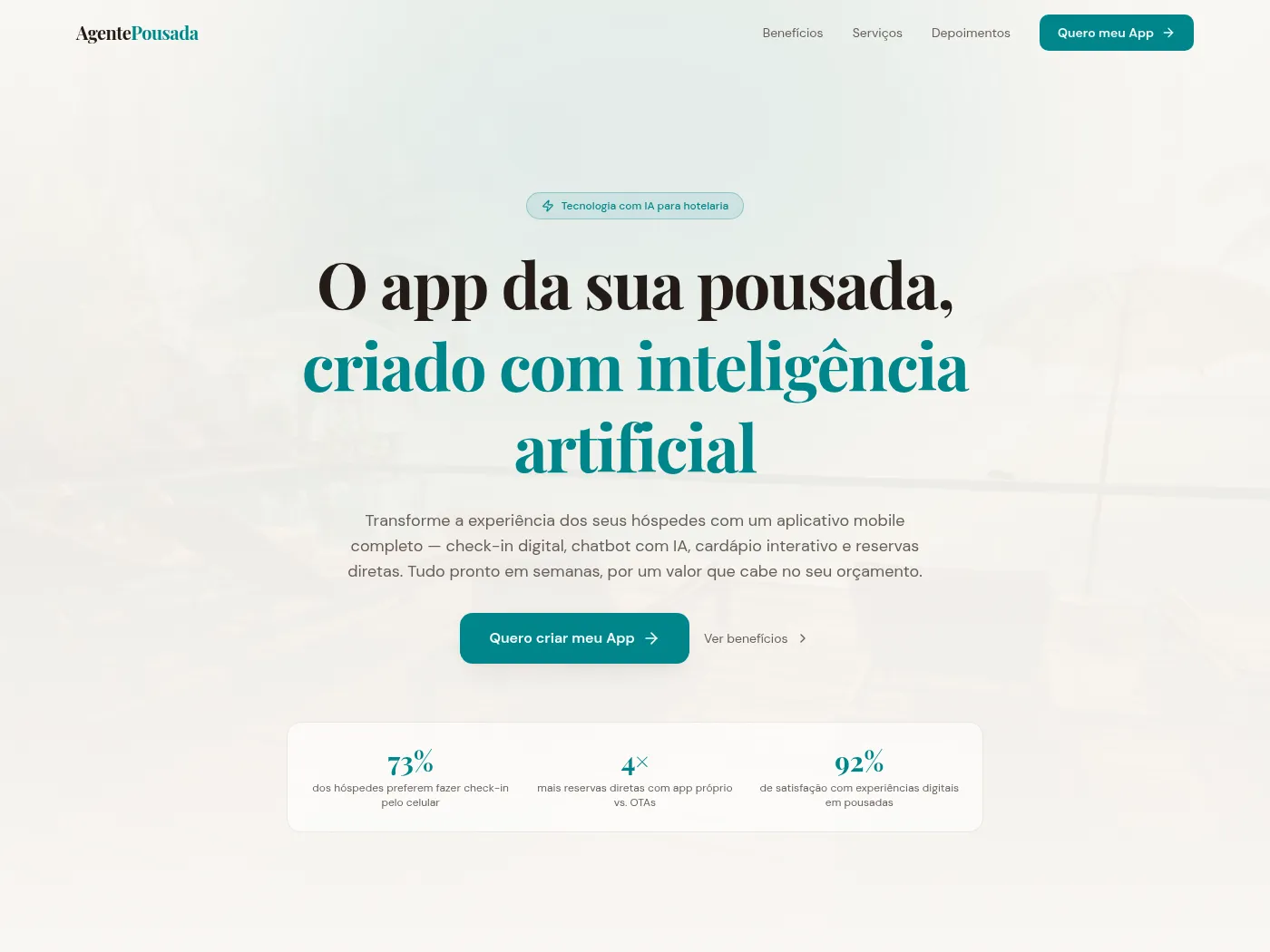 Agente Pousada IA Apps