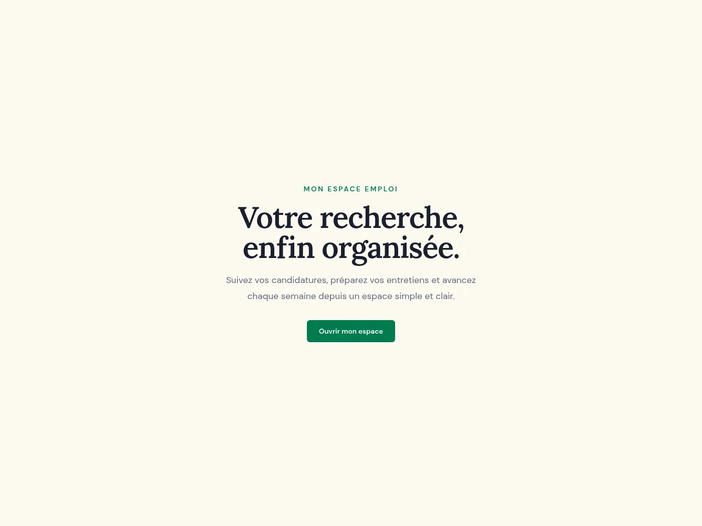 Mon Espace Emploi
