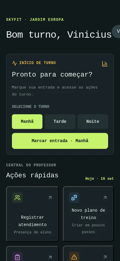 Skyfit Pro App