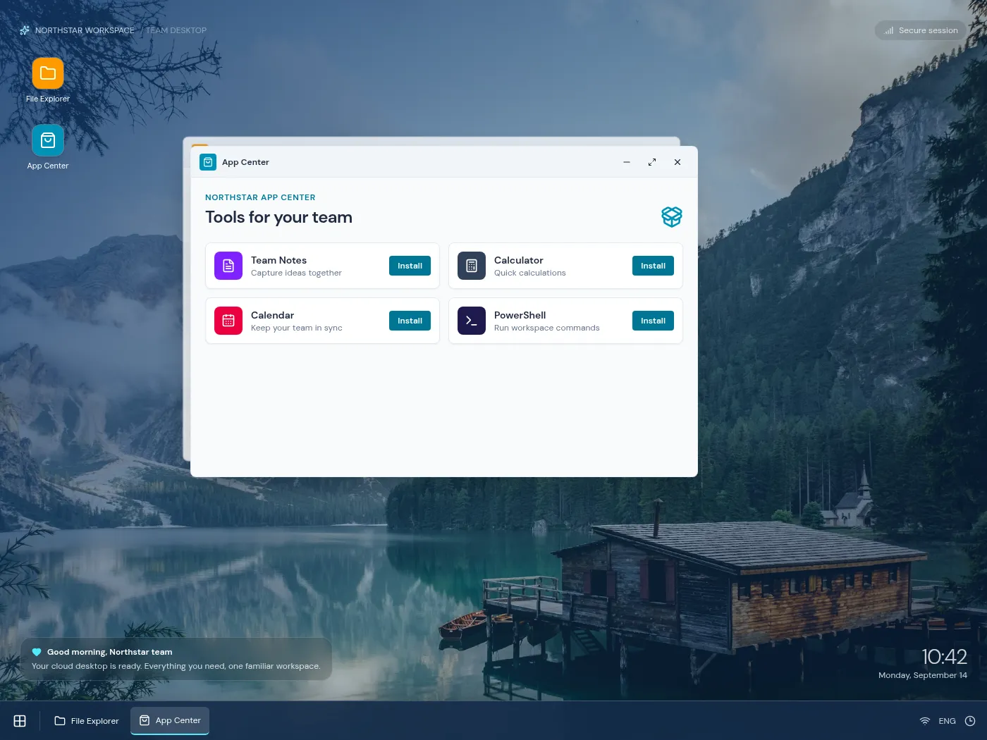 Win10 Web Desktop