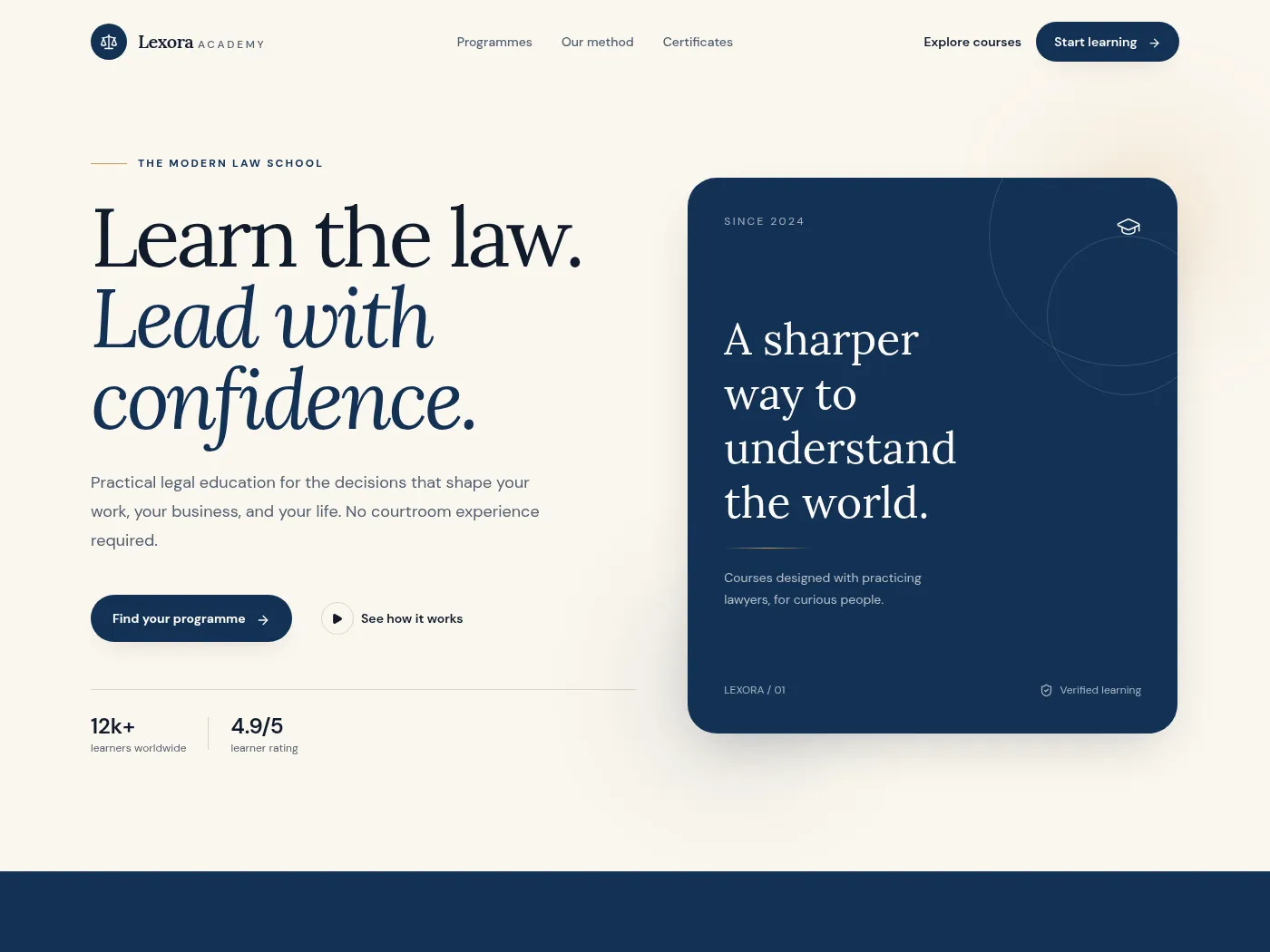 Law Academy Platform