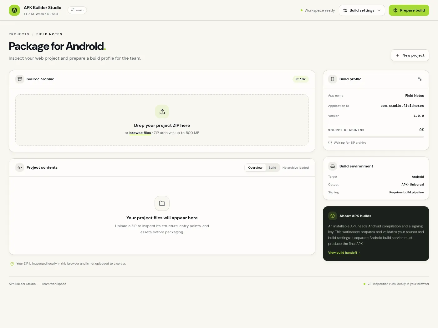 APK Builder Studio