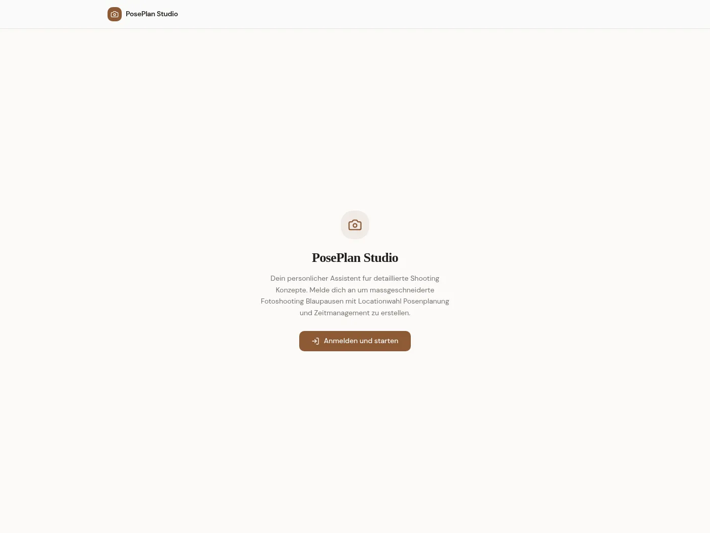 PosePlan Studio