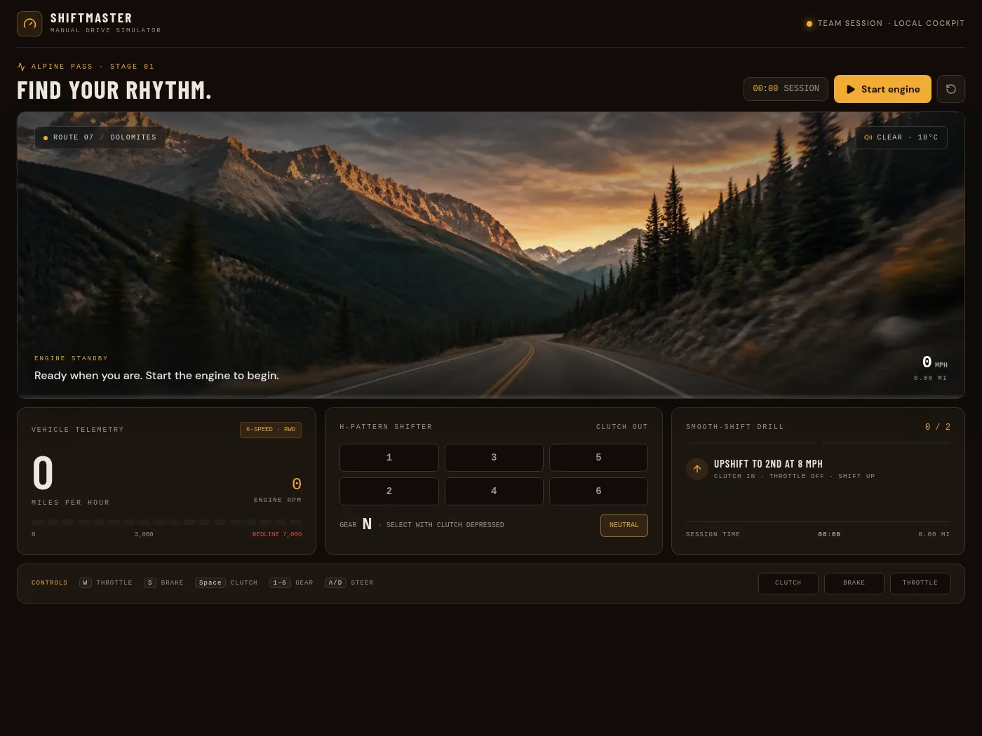 ShiftMaster Simulator