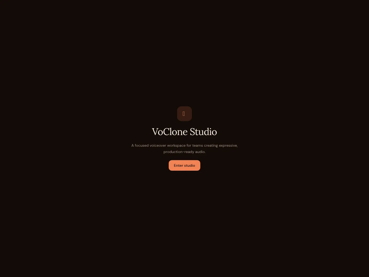 VoClone Studio