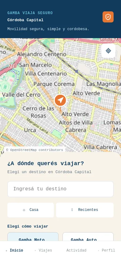 Gamba Viaja Seguro