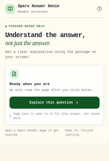 Sparx Answer Genie