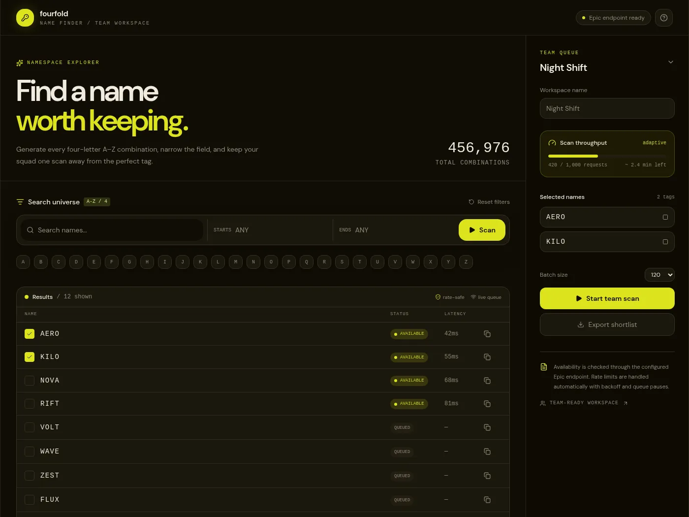 Fortnite Name Finder