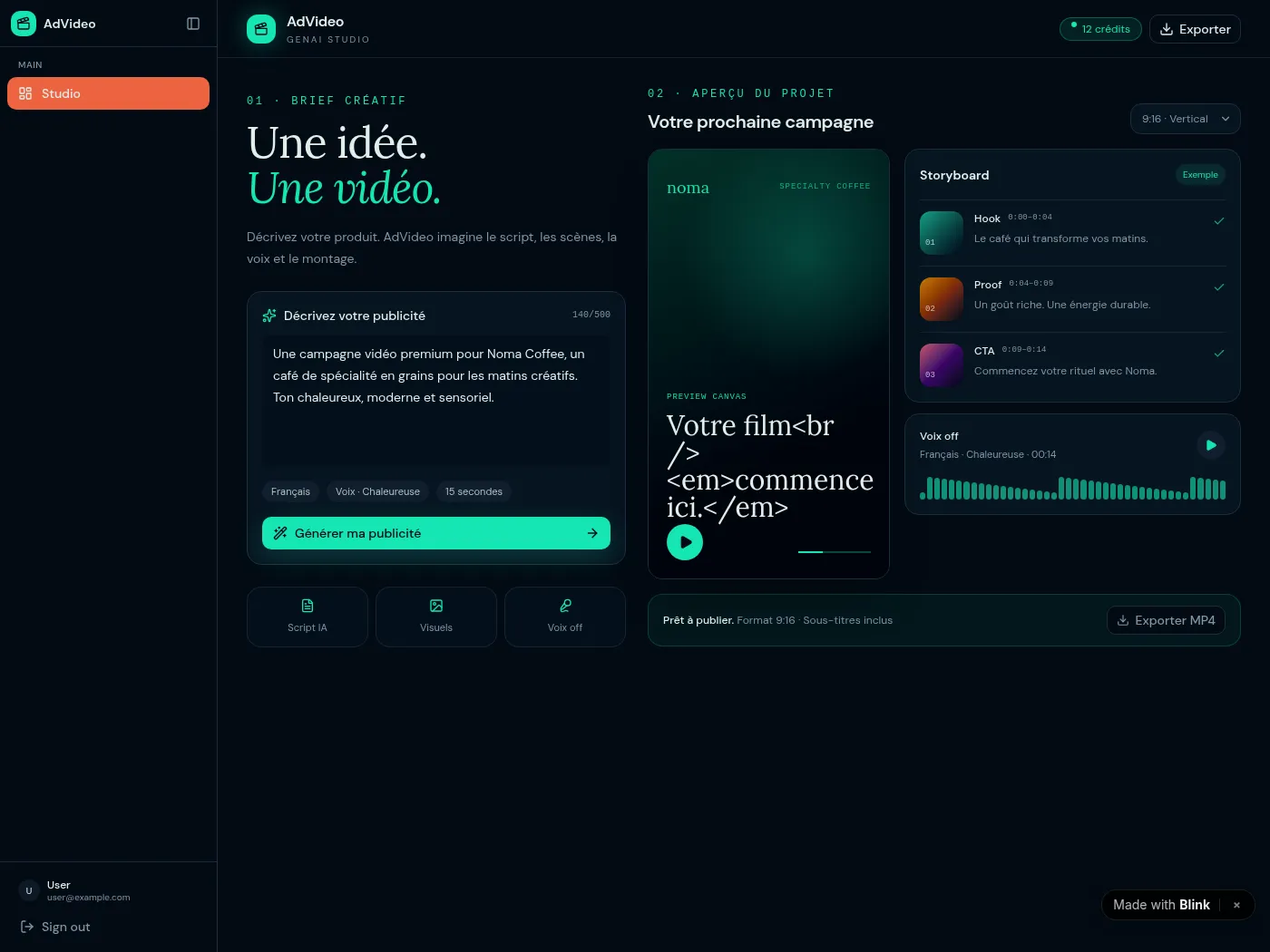 AdVideo GenAI Suite