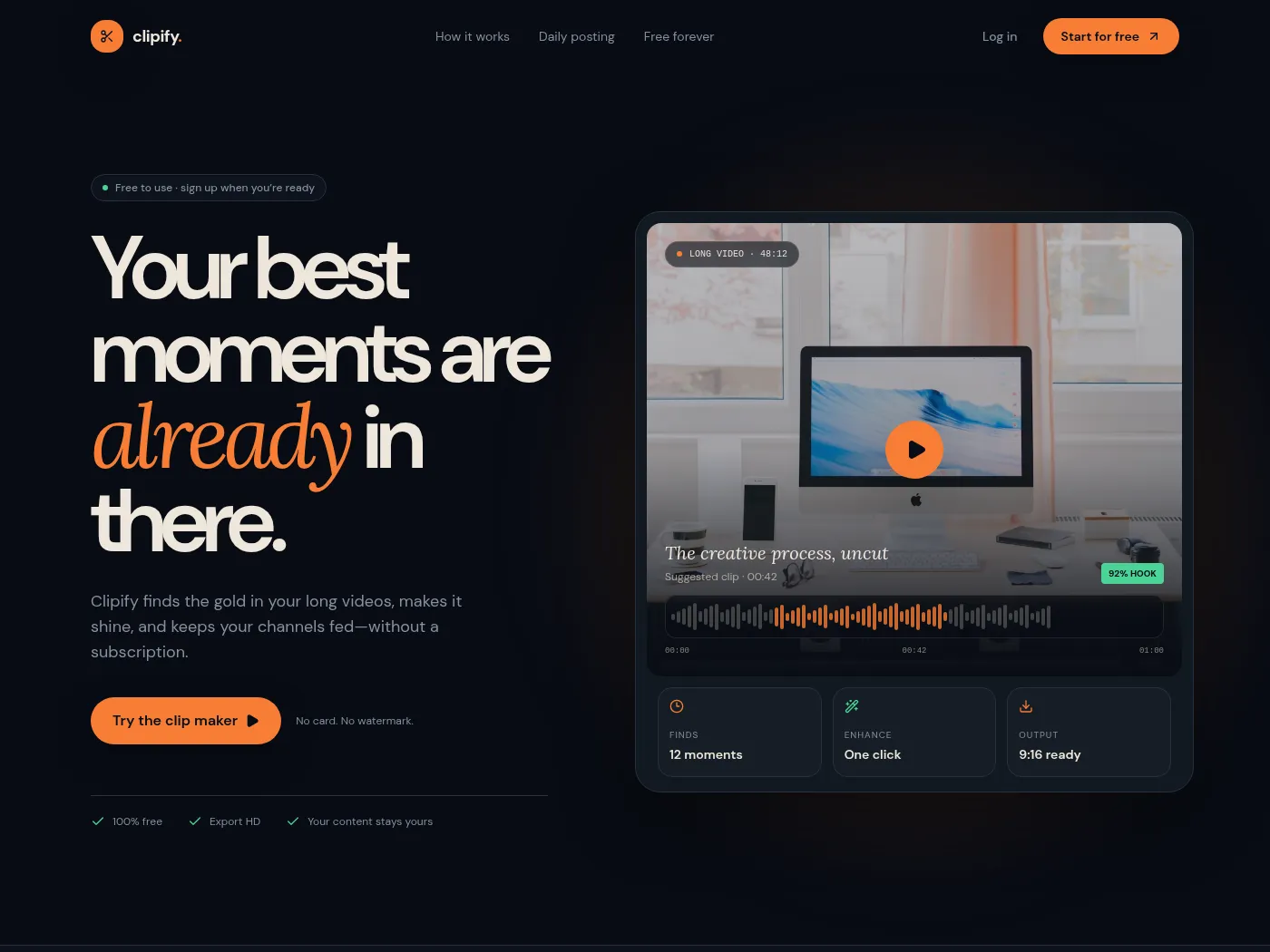 Clipify Studio
