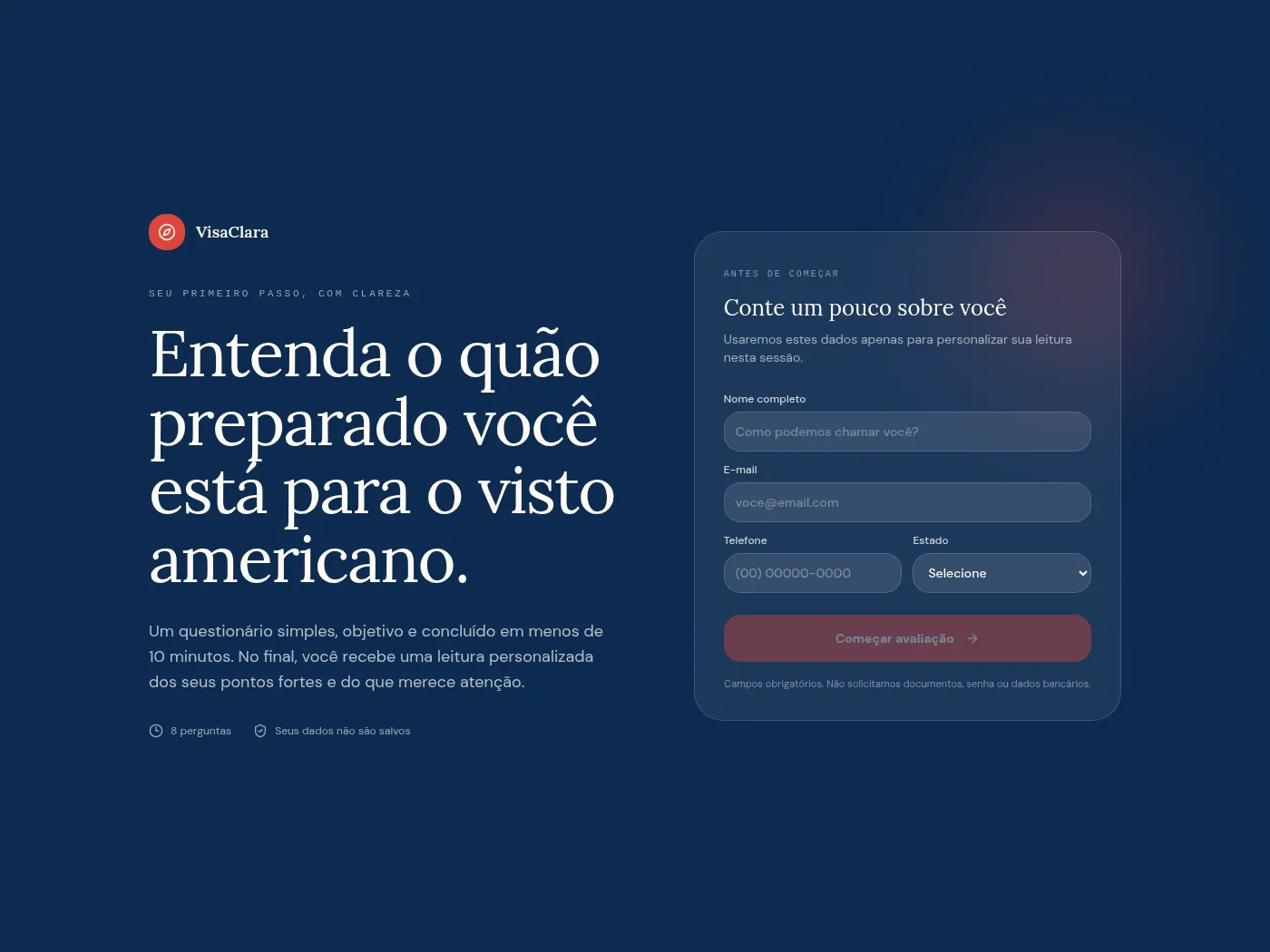 US Visa Quiz App