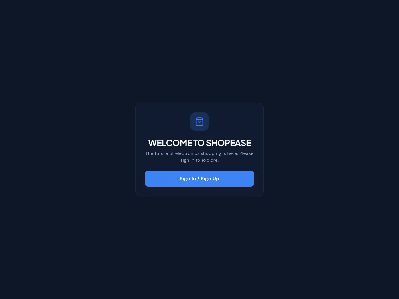 ShopEase Online Store