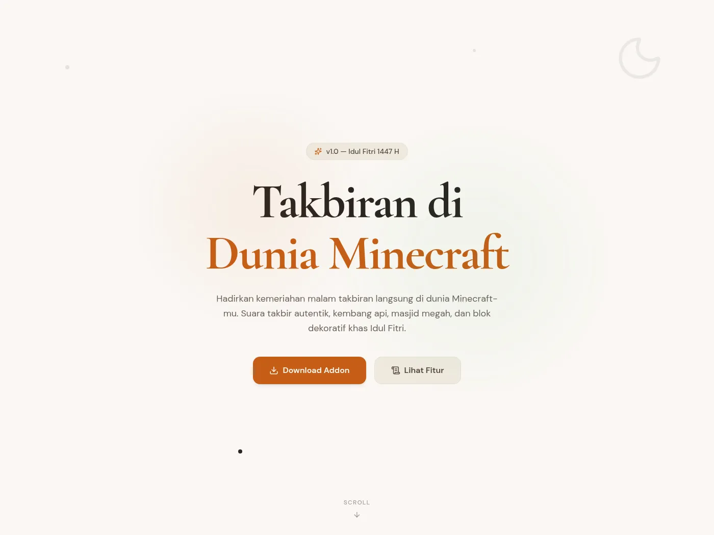 Minecraft Takbiran Addon