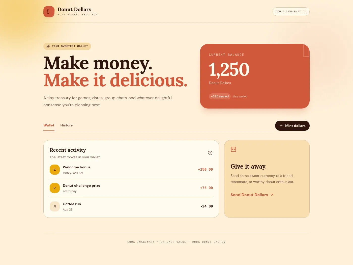 Donut Dollars