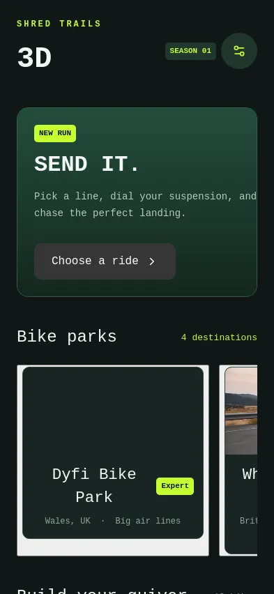Shred Trails 3D