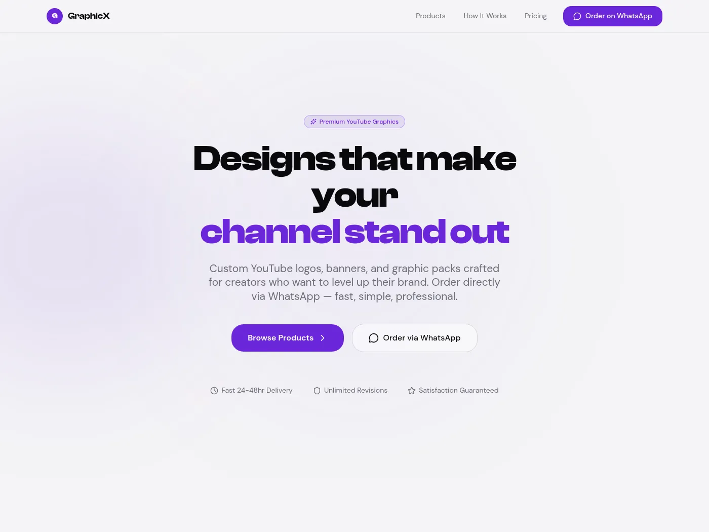 GraphicX Design Store